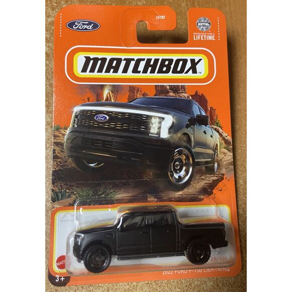 MATCHBOX | Toys | 224 Matchbox 28 2022 Ford F50 Lightning Black | Poshmark